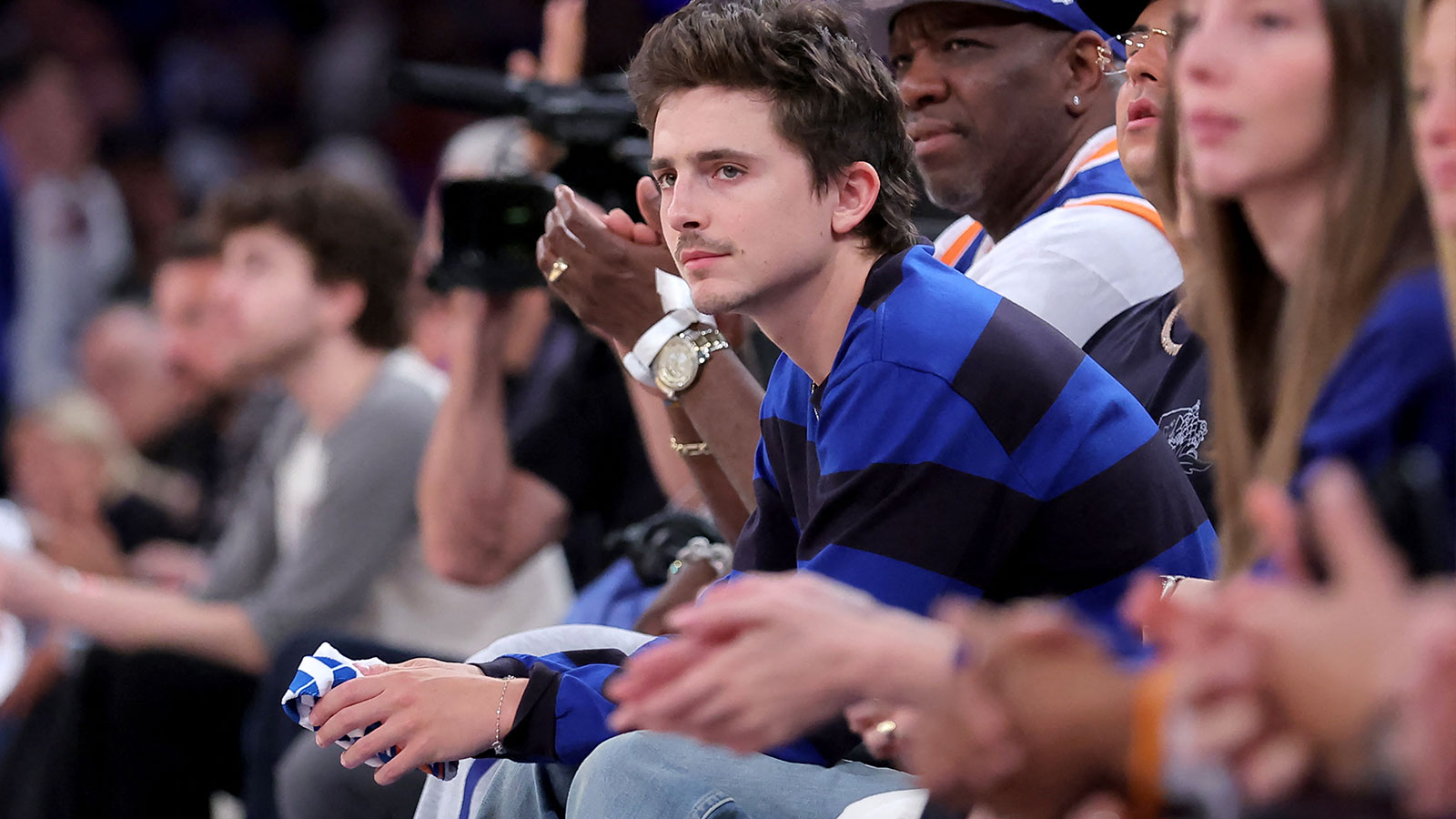 Why 1 Knicks fan is now calling Timothee Chalamet new ‘celeb face’ of ...