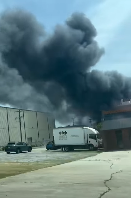 Fire reported near industrial area in High Point, several vehicles ...