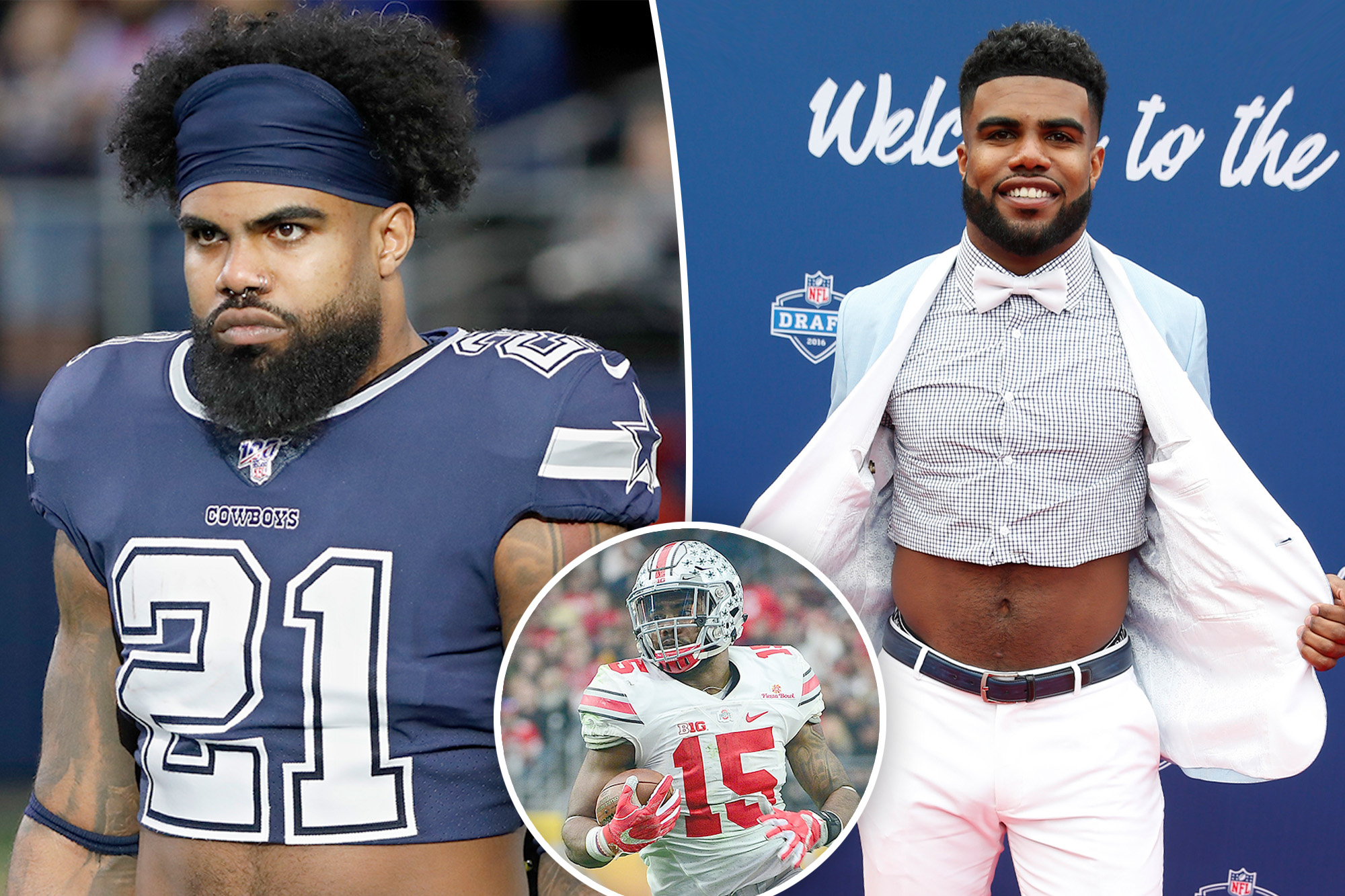 Former Cowboys star Ezekiel Elliott sues NCAA for cashing in on jersey ...