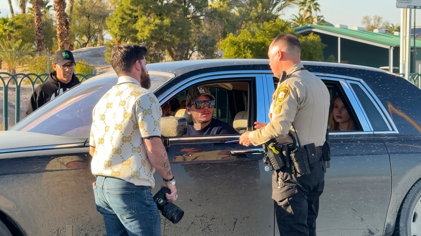 He ignored the law with his expensive car - then a cop taught him a lesson