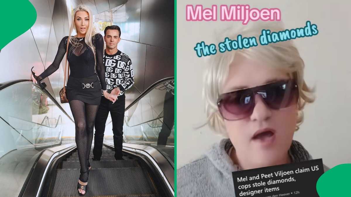 'Brilliant': Skit of Mel Viljoen about alleged stolen diamonds by US ...