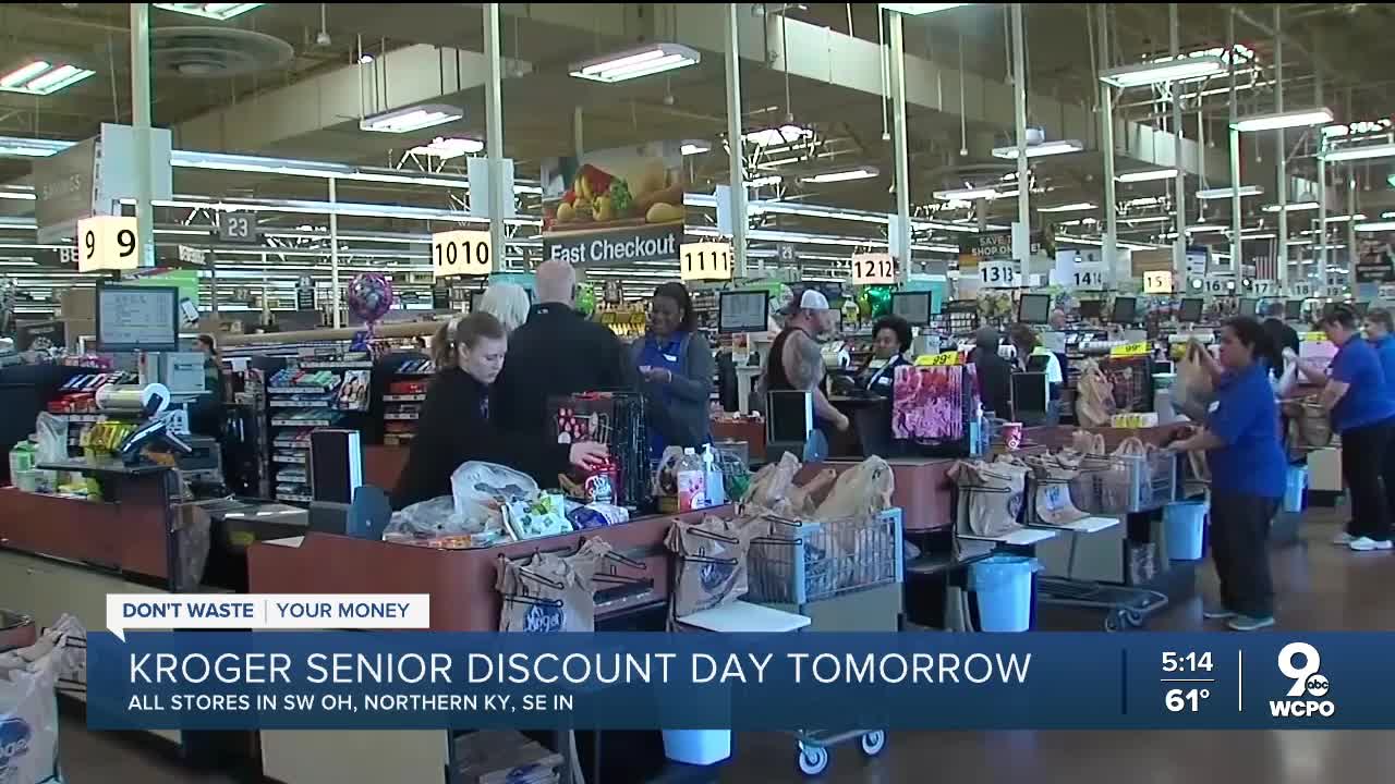 Kroger's senior discount day returns Wednesday, May 6