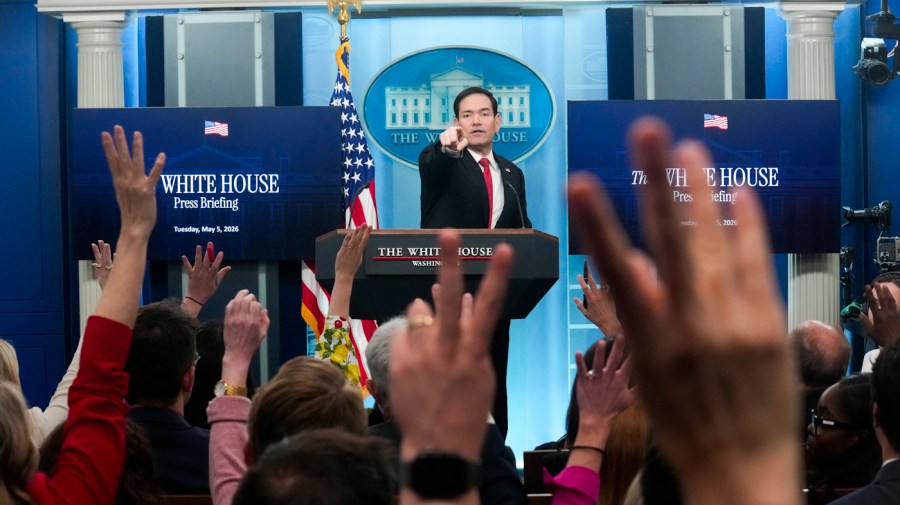 Live updates: Rubio faces ‘chaos’ of White House briefing room, warns ...
