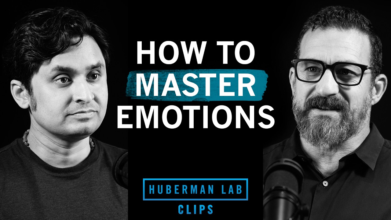3 steps to master your emotions | Dr. Alok Kanojia (Healthy Gamer) & Dr ...