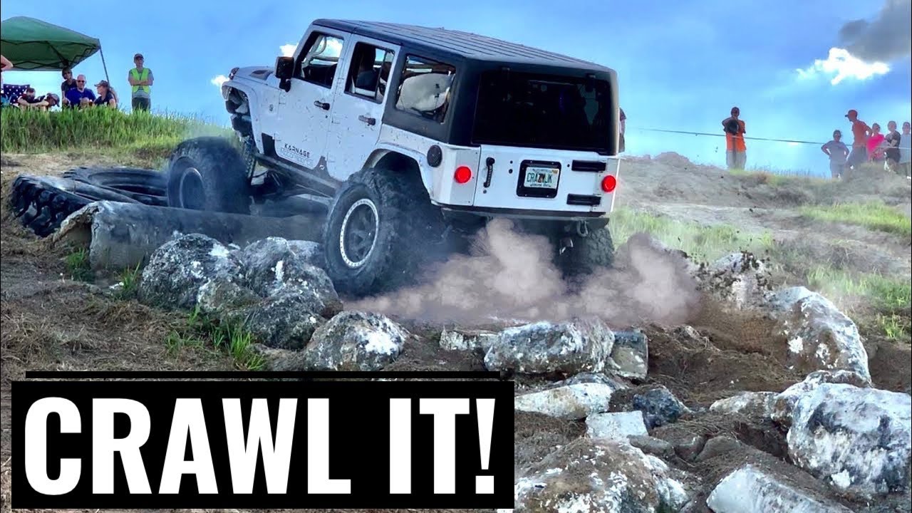 Extreme durability test of the Jeep Wrangler JK