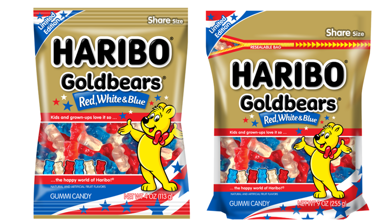 Haribo's red, white & blue Goldbears return this summer with exclusive ...