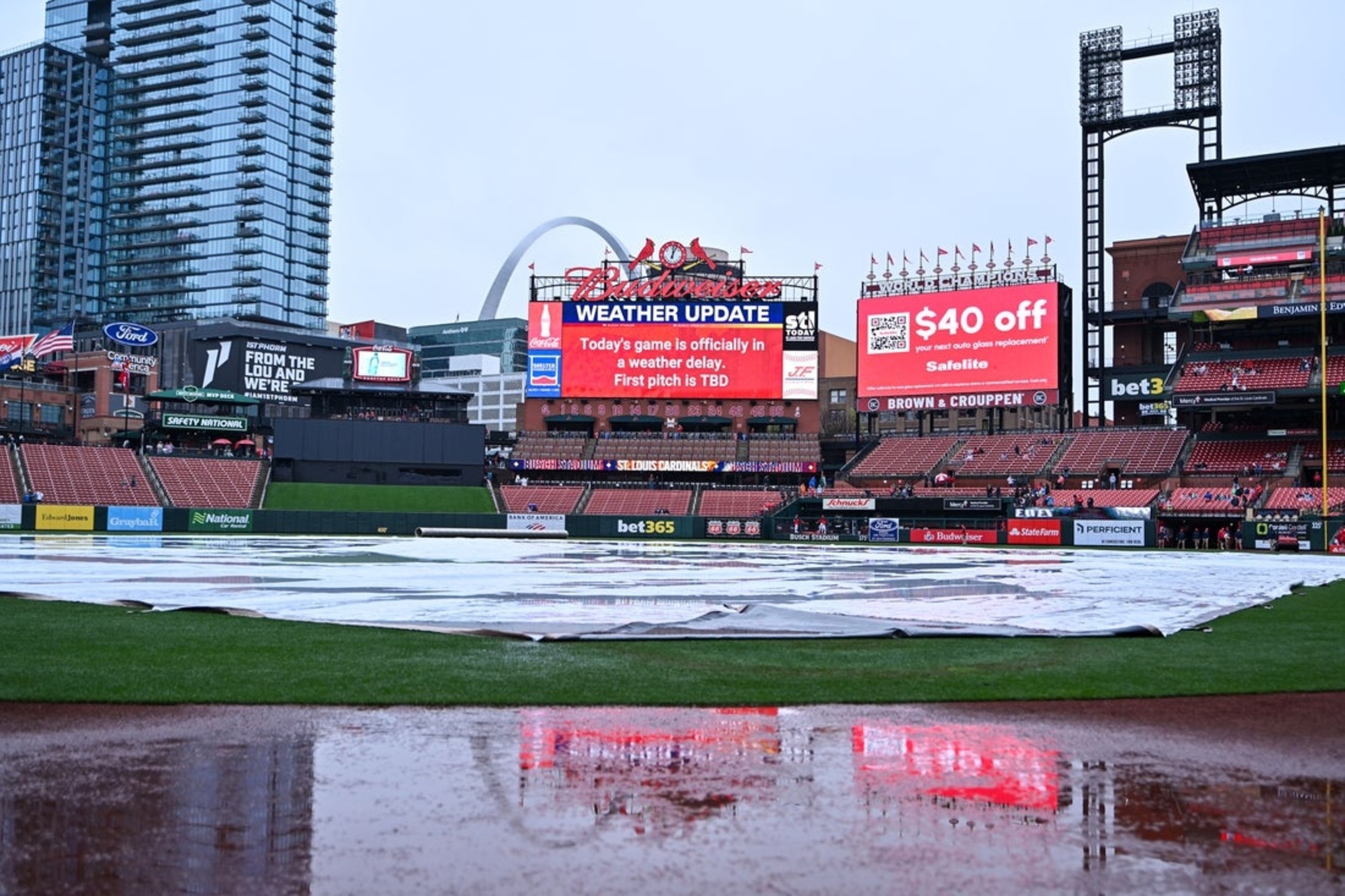 Brewers-Cardinals (weather) postponed till July 7