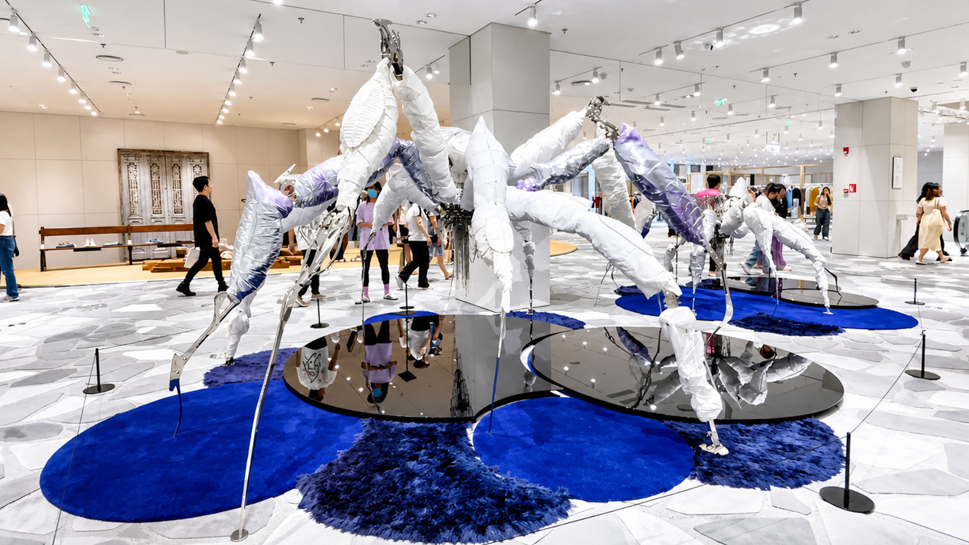 Inside China’s giant exhibition featuring a strange futuristic creature ...