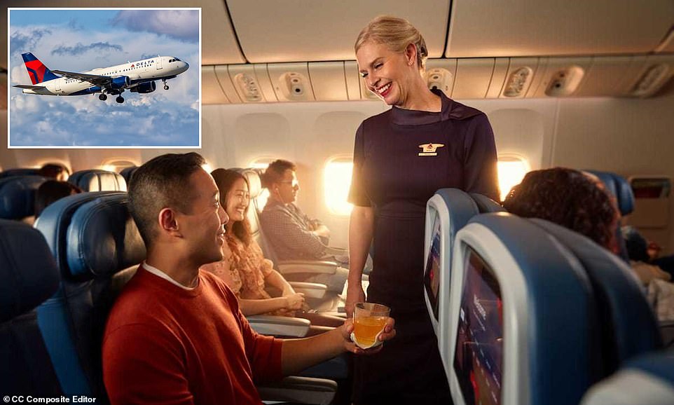 Delta scraps in-flight food and drinks