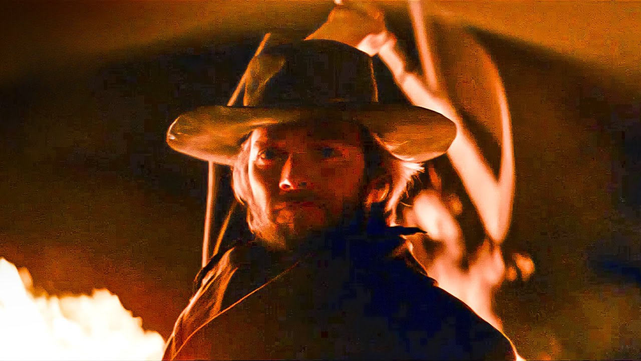 Shootout in town (full scene) | High Plains Drifter