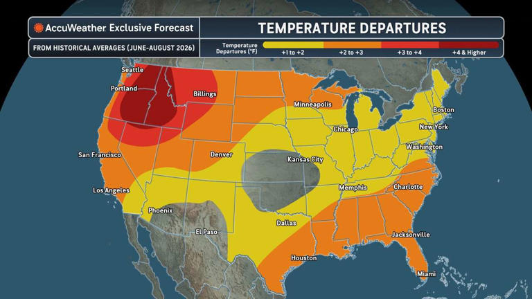 Summer outlooks call for hotter-than-average temperatures across most ...