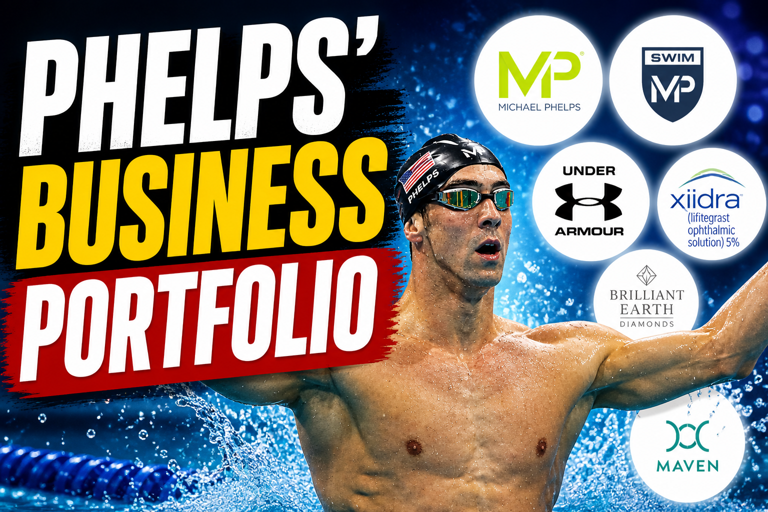 Beyond the pool: Michael Phelps' charitable foundation and investment ...