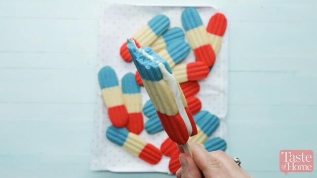 Bomb Pop cookies recipe