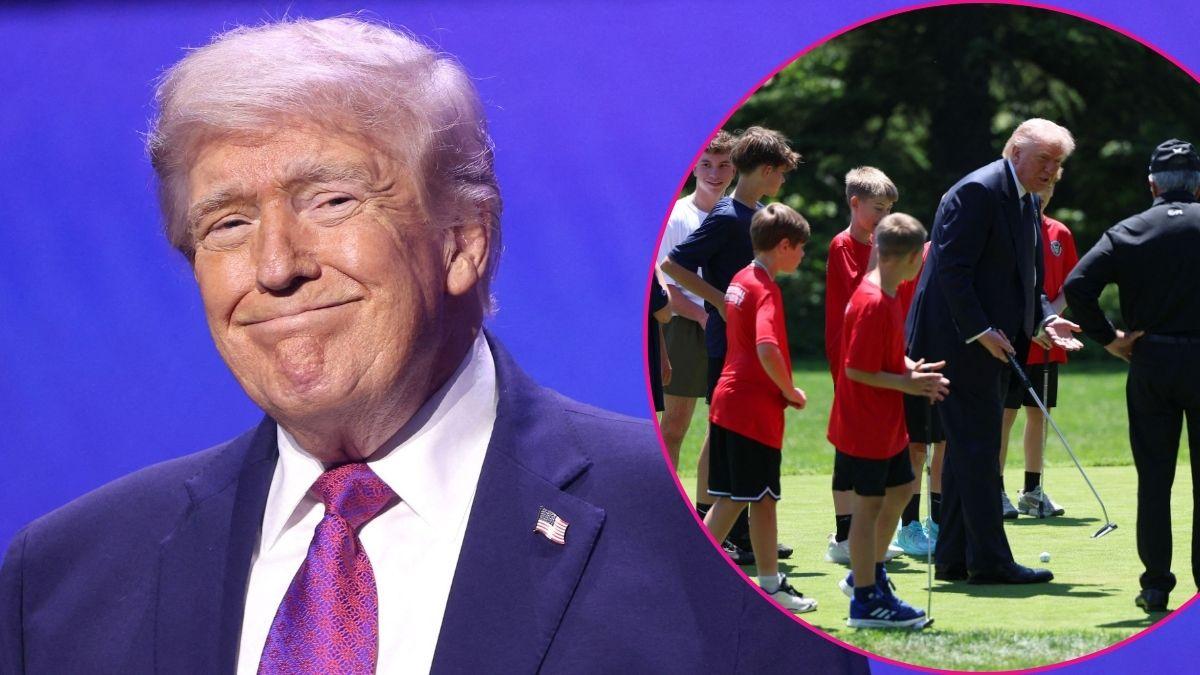 'Struggling' Donald Trump embarrassingly misses every putt during White ...