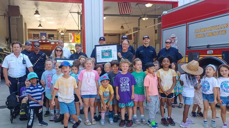 Kindergarteners revisit rescuers, complete delayed zoo field trip weeks ...