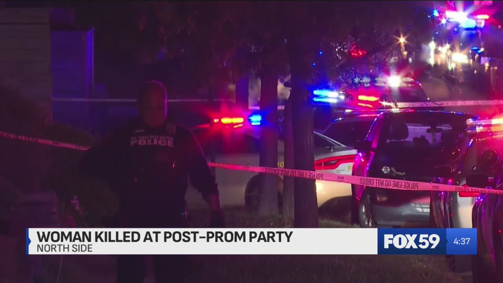 Mother killed in shooting at Indy after-prom party