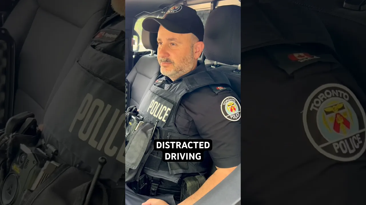 Police officer explains distracted driving laws