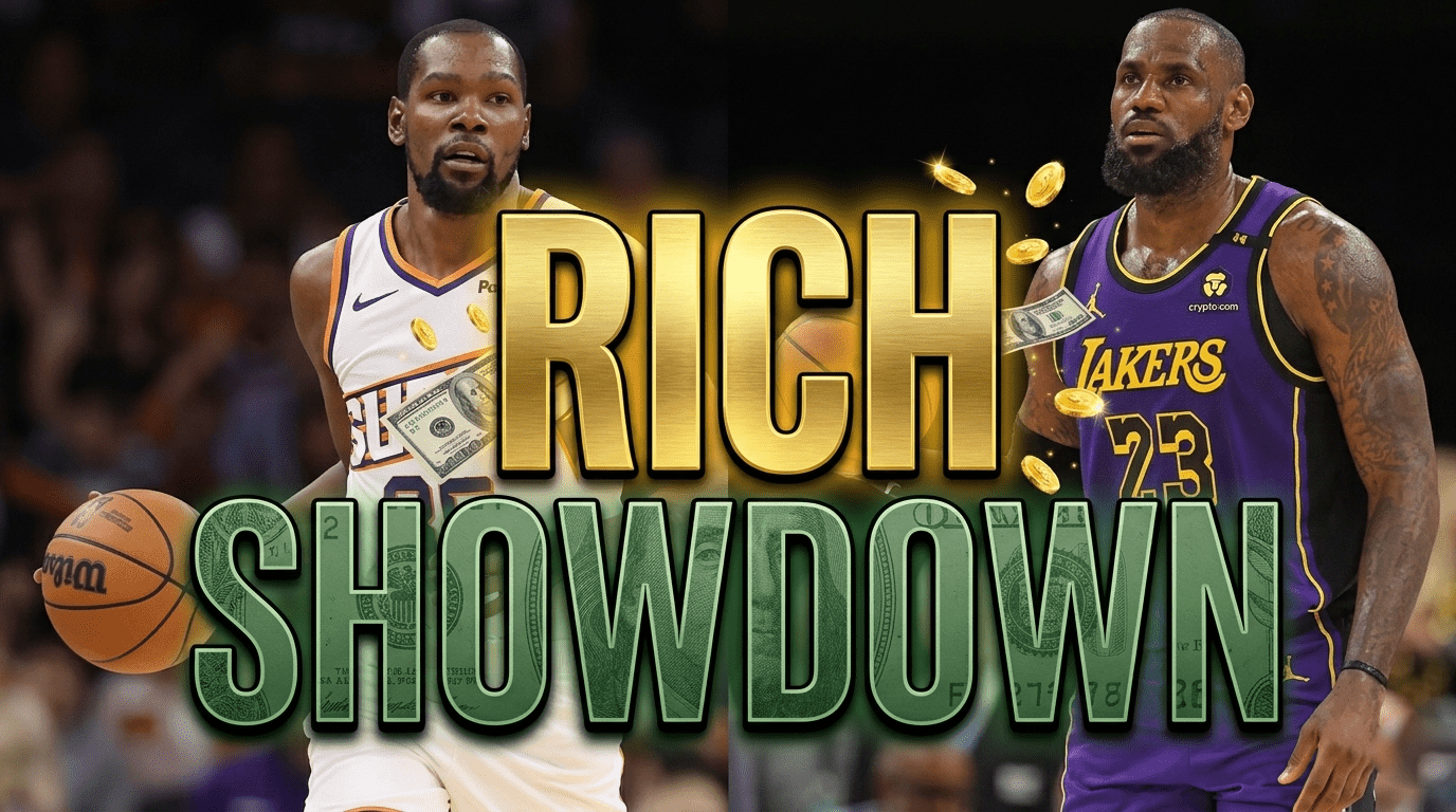 LeBron James vs. Kevin Durant net worth: Which NBA star is richer?