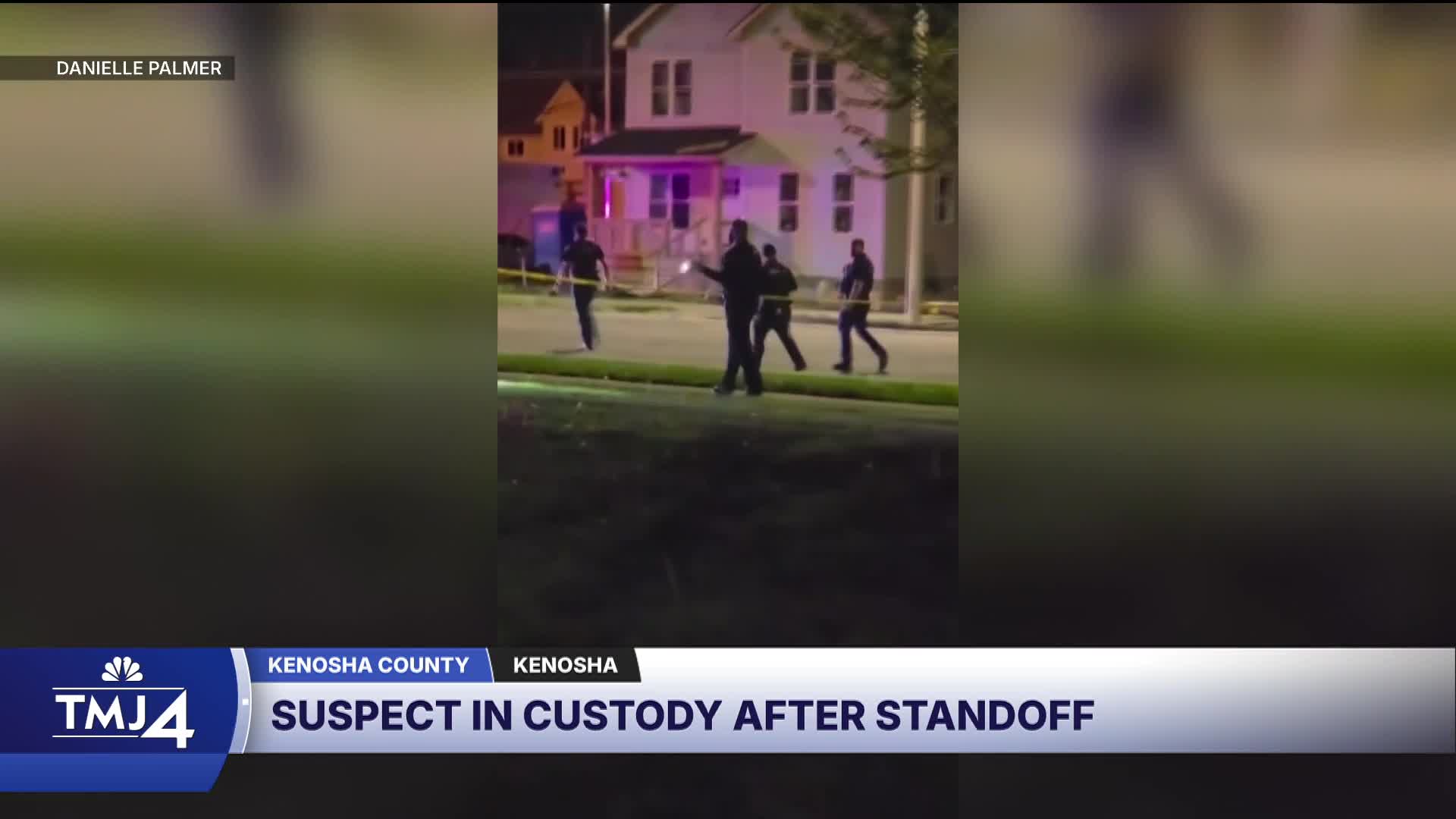 Armed suspect shot by police after standoff in Kenosha