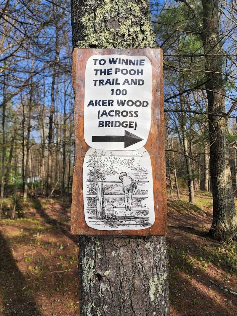 This whimsical New Hampshire trail leads right into the Hundred Acre Wood