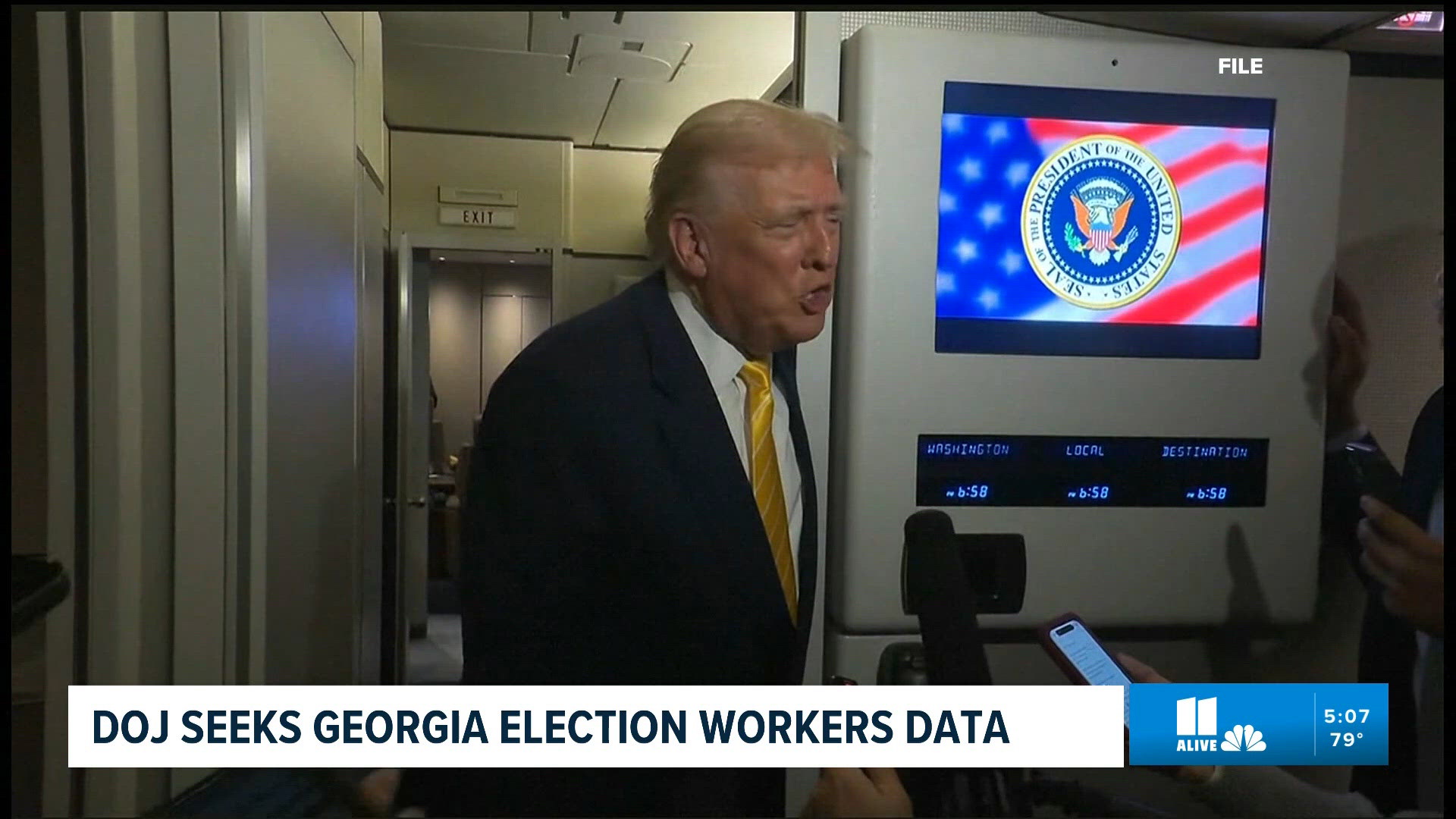 DOJ seeks Georgia election workers data from 2020 presidential election