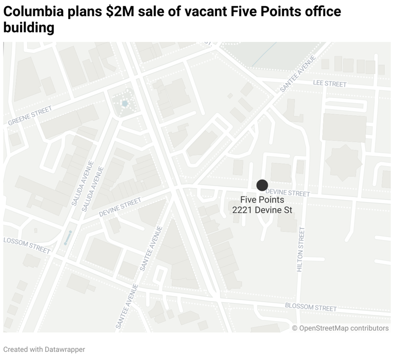 New rooftop restaurant pitched for Five Points atop long-vacant office ...