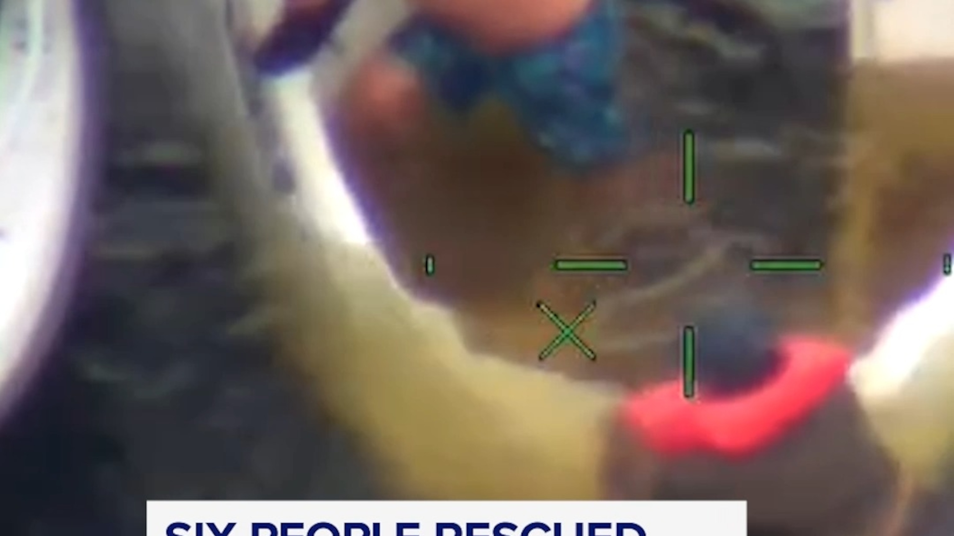 Six people rescued from sinking boat by authorities in Florida
