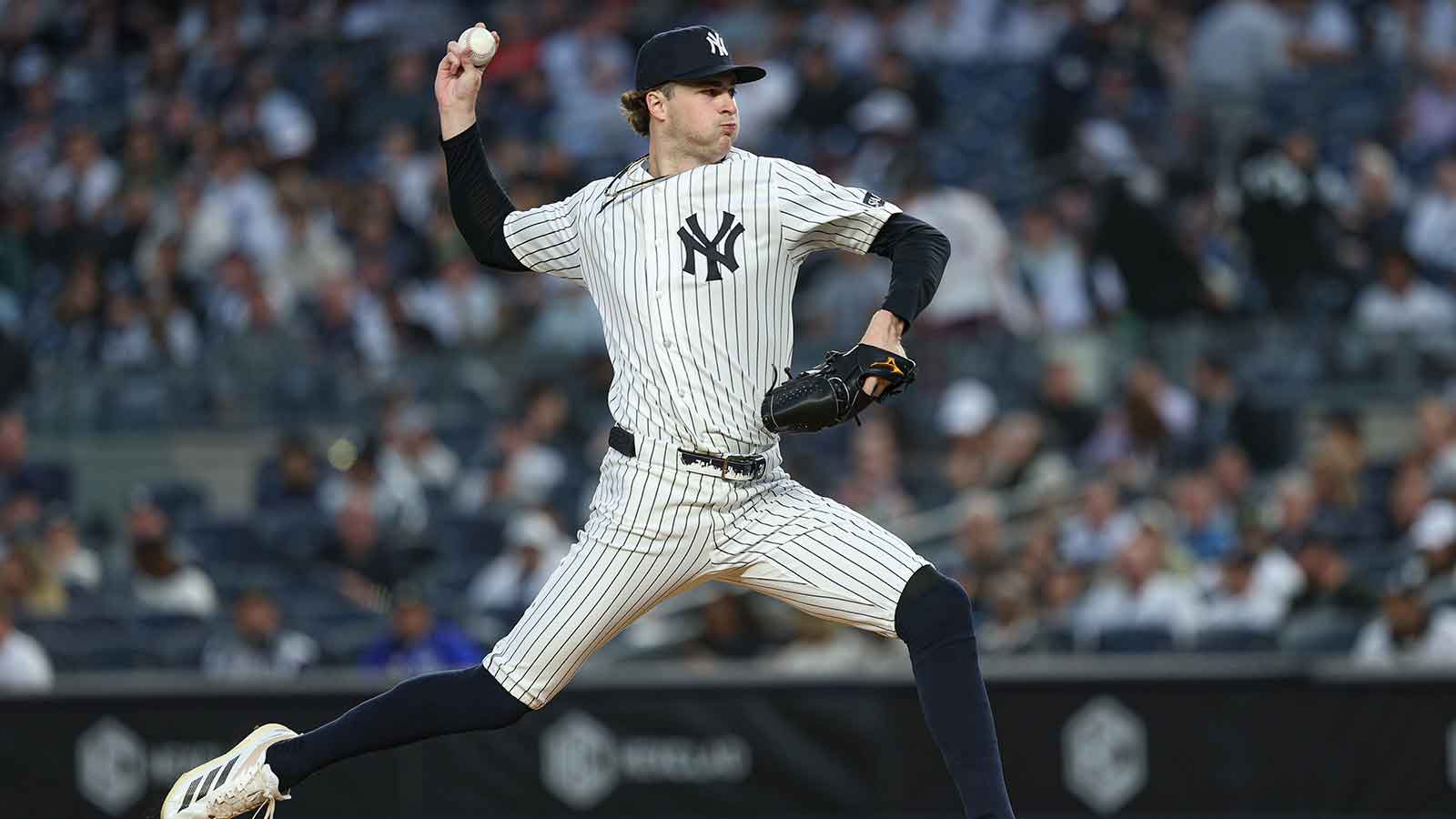 Yankees’ Cam Schlittler frustrated with himself for walks in Orioles start