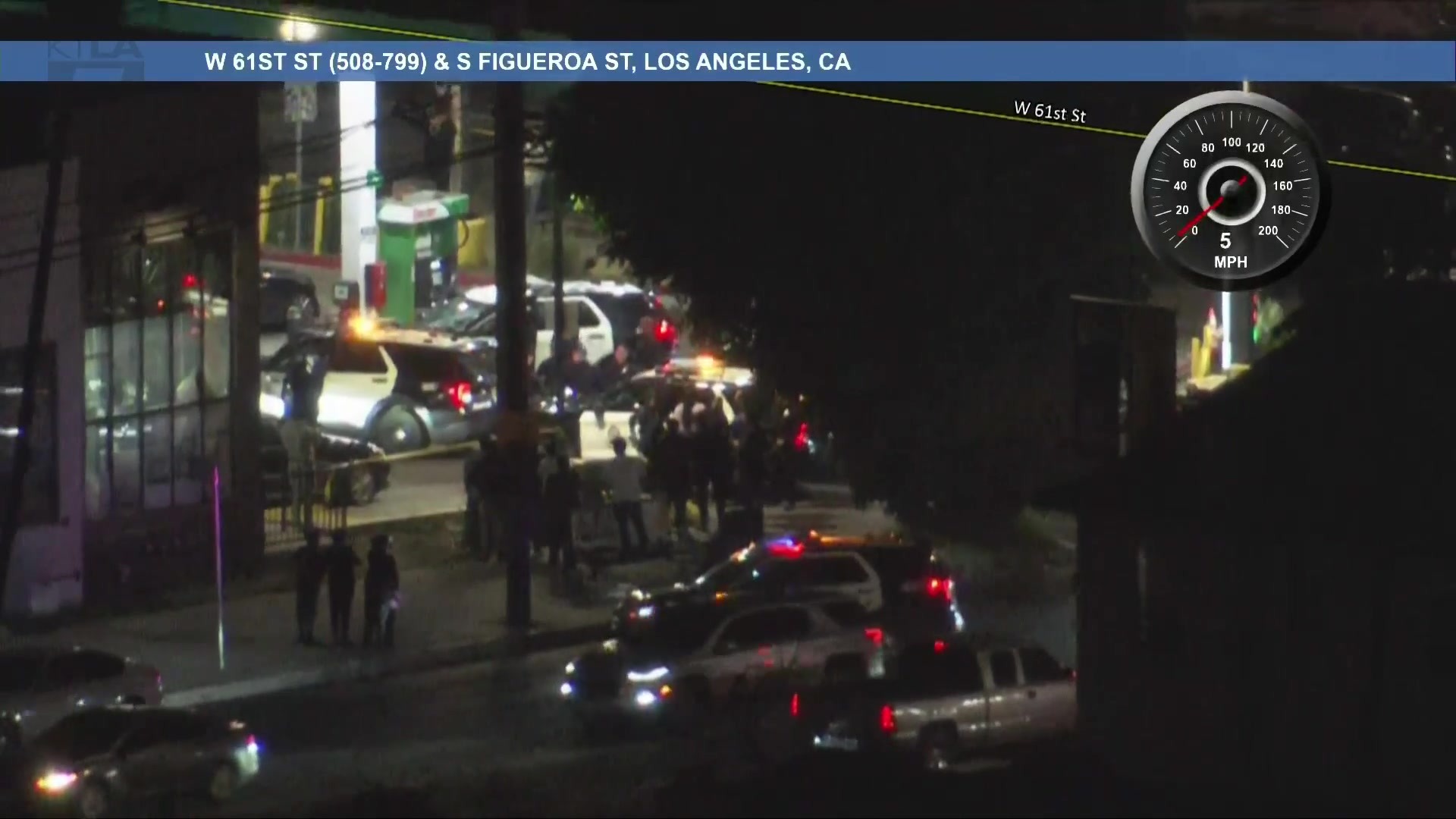 LAPD officers arrest suspect driver