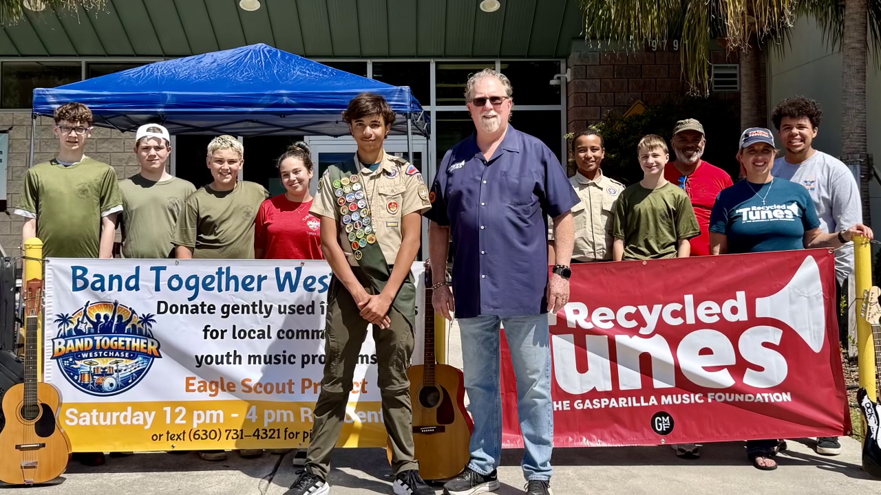 Teen’s Eagle Scout project delivers hundreds of instruments to Bay Area ...