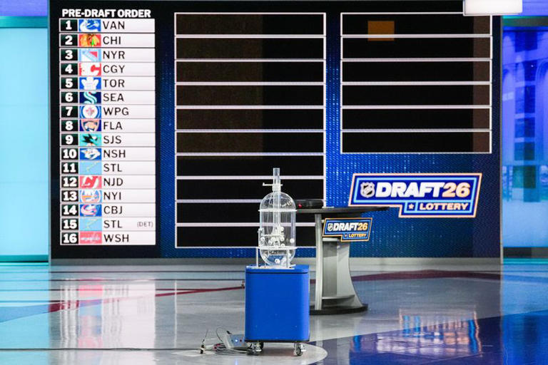 NHL draft lottery faces 'rigged' accusations as unlikely outcome sparks ...