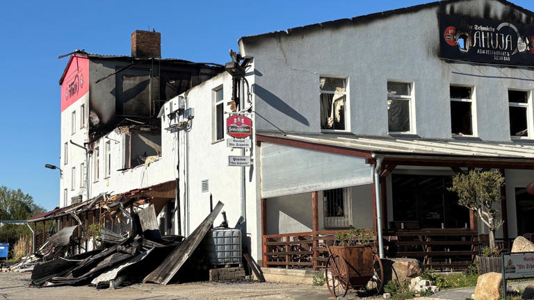 Brand in Weißwasser: Spendenaktion soll dem Mahuja-Betreiber helfen