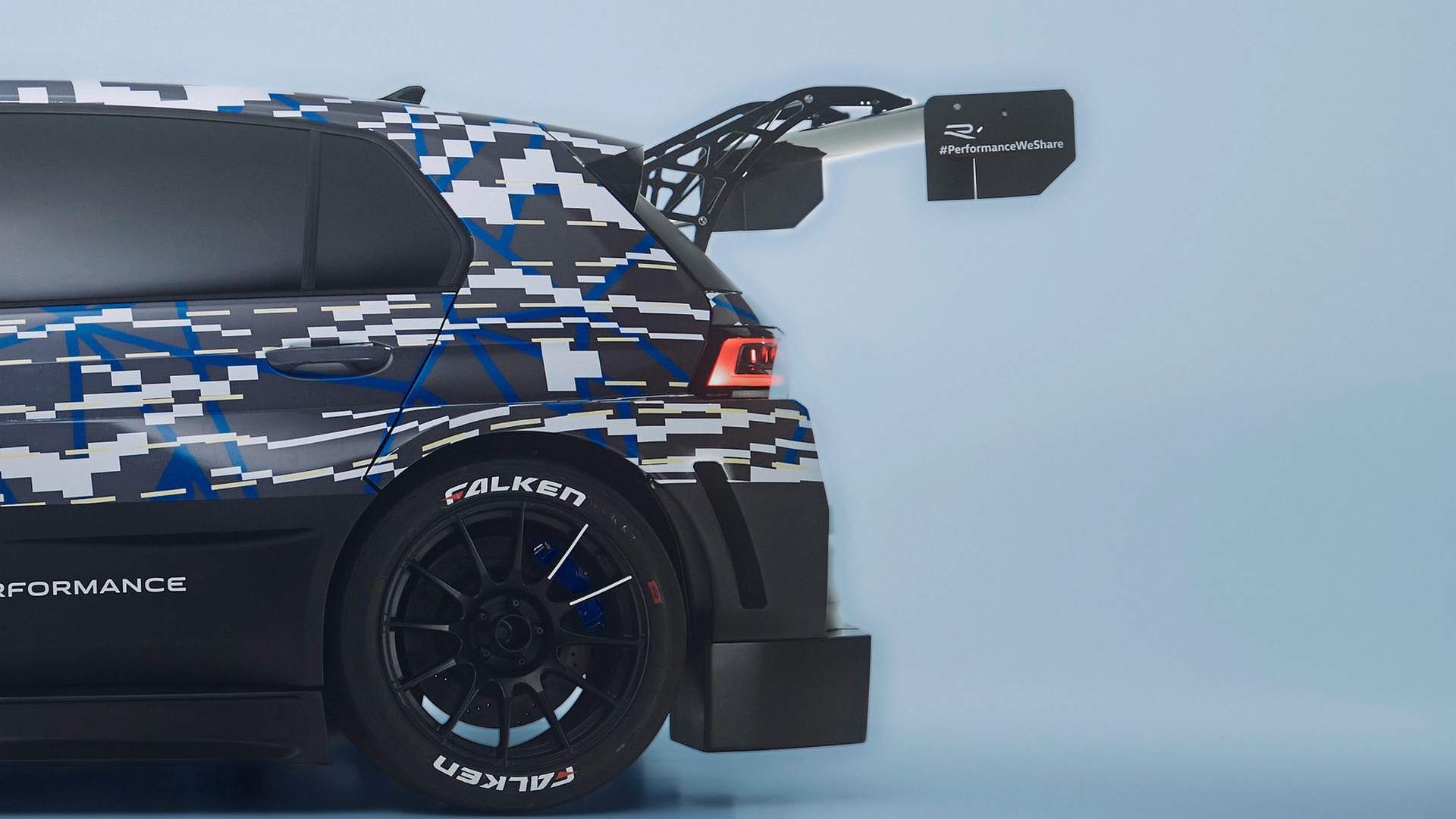 Volkswagen just gave the Golf R a wing that would make the Civic Type R ...