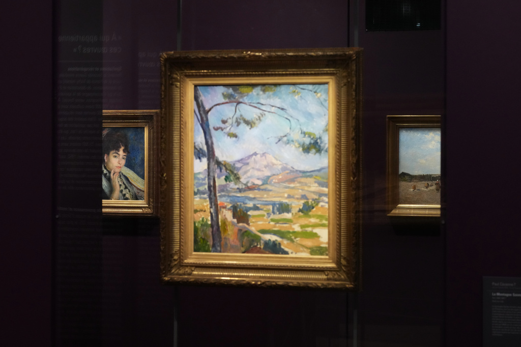 France reckons with Nazi-looted art in a new Paris museum gallery