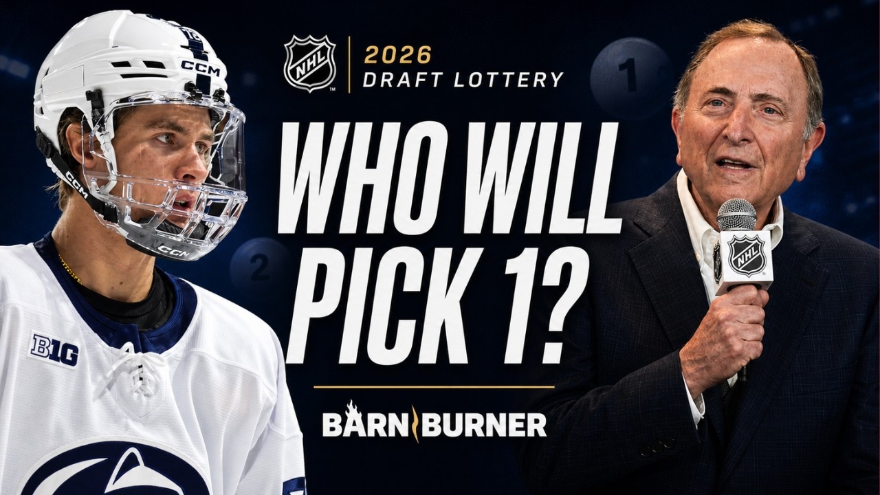2026 NHL draft lottery live stream 🚨 | FN Barn Burner watch party