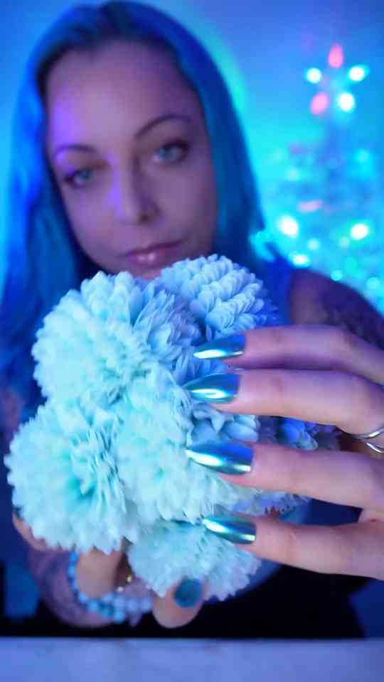 Flower ball ASMR soft and calming sounds