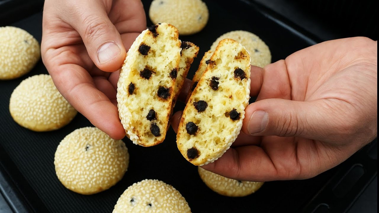 Soft & chewy orange chocolate cookies | Ready in 15 minutes