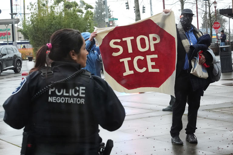 Anti-ICE signs are literal virtue signals — and nothing more