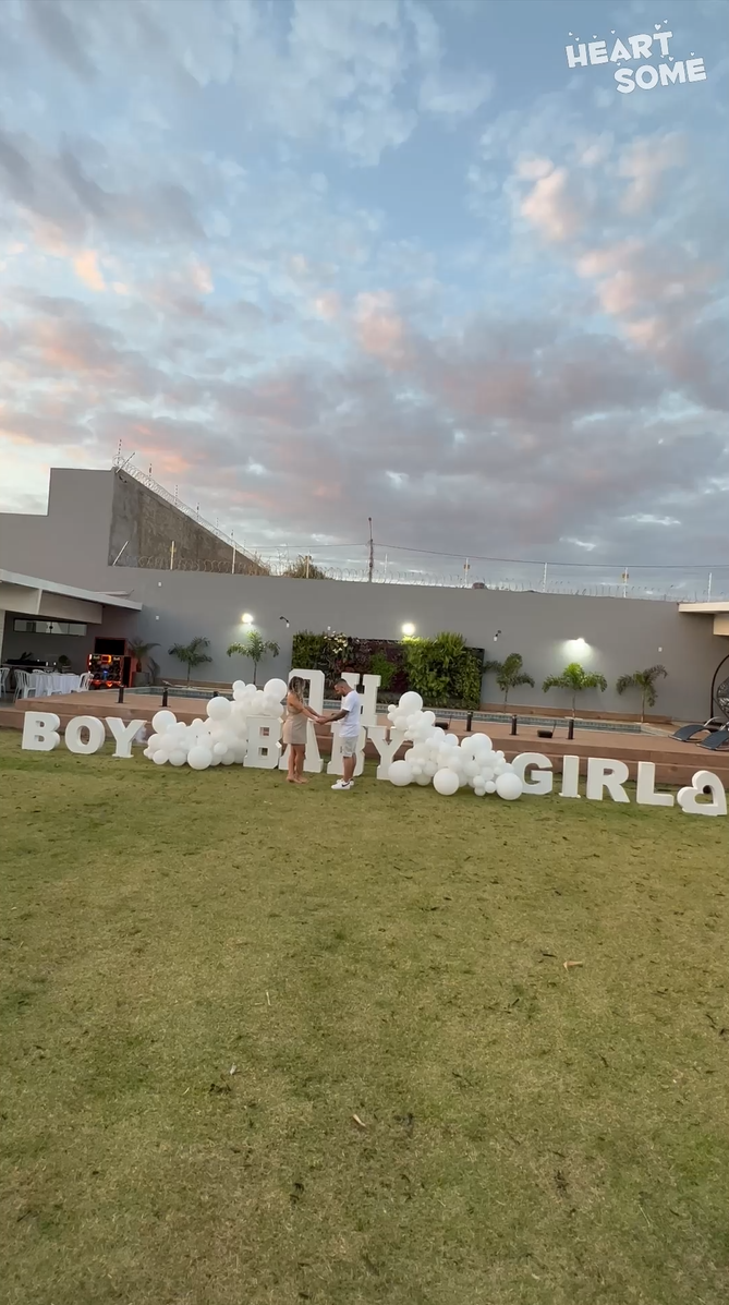 Gender reveal party with a heartwarming twist