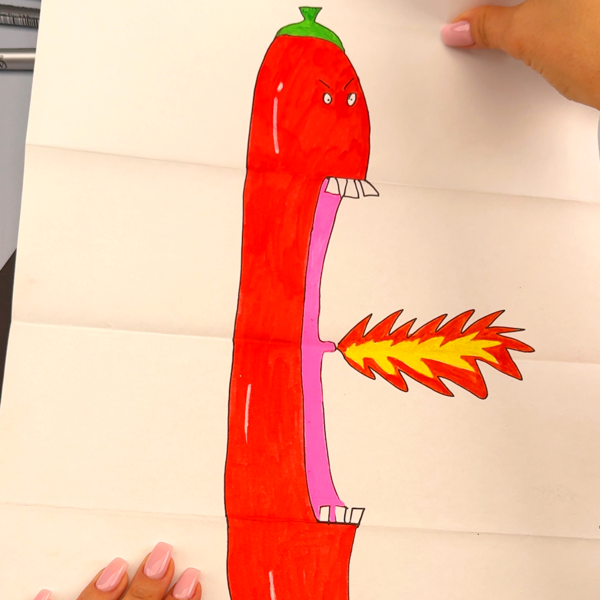 Creative drawing comes to life🖌️