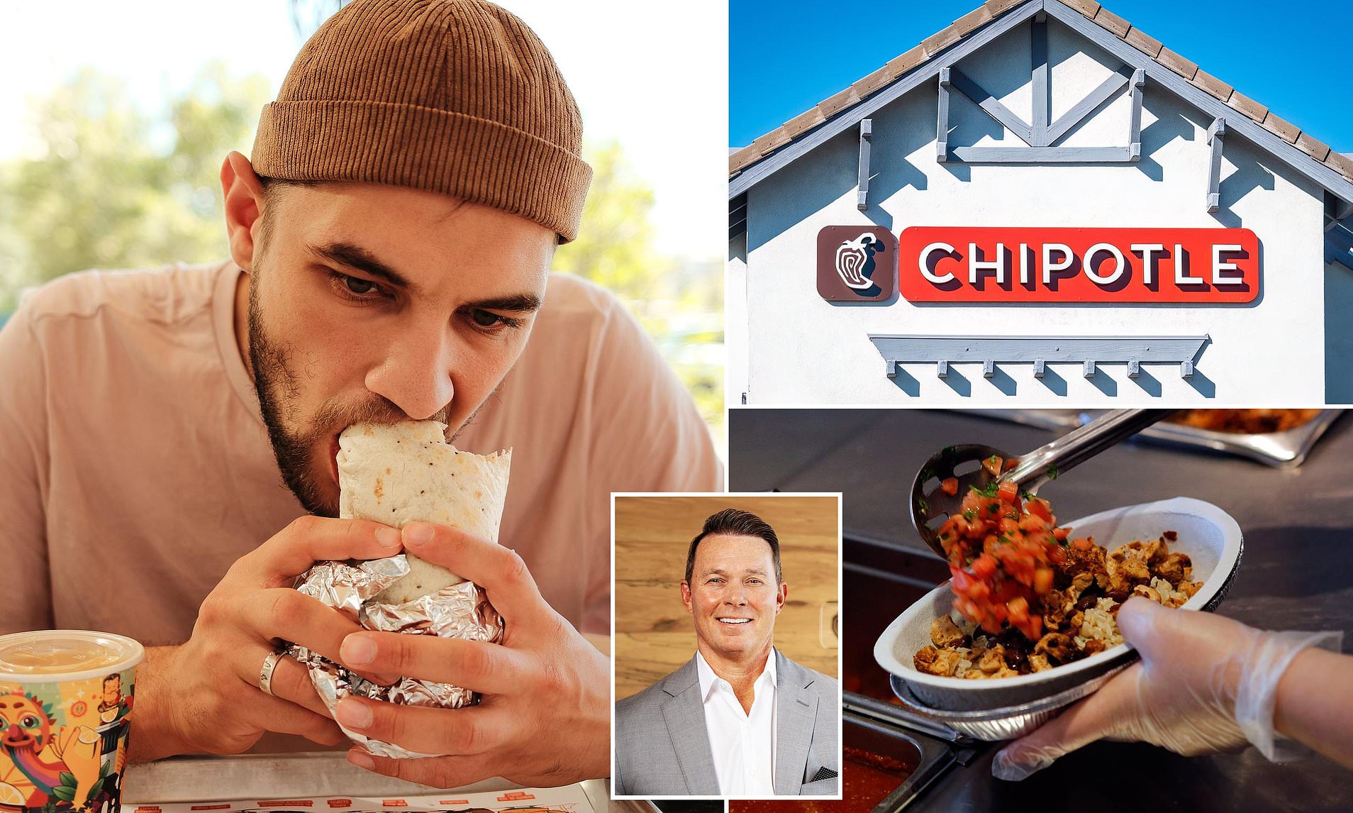Chipotle boss tells customers complaining about shrinking burrito bowls ...