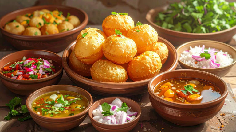Which city is known as the street food capital of India?