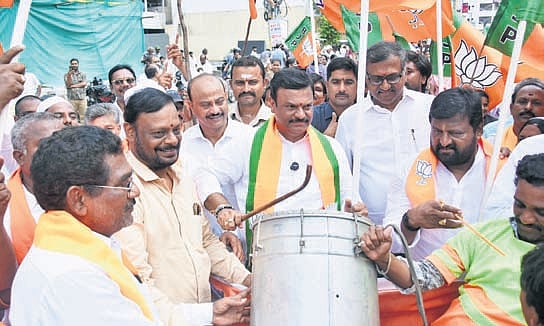 Rally marks BJP victory in 3 states; Madhav says PM Modi’s campaign a hit