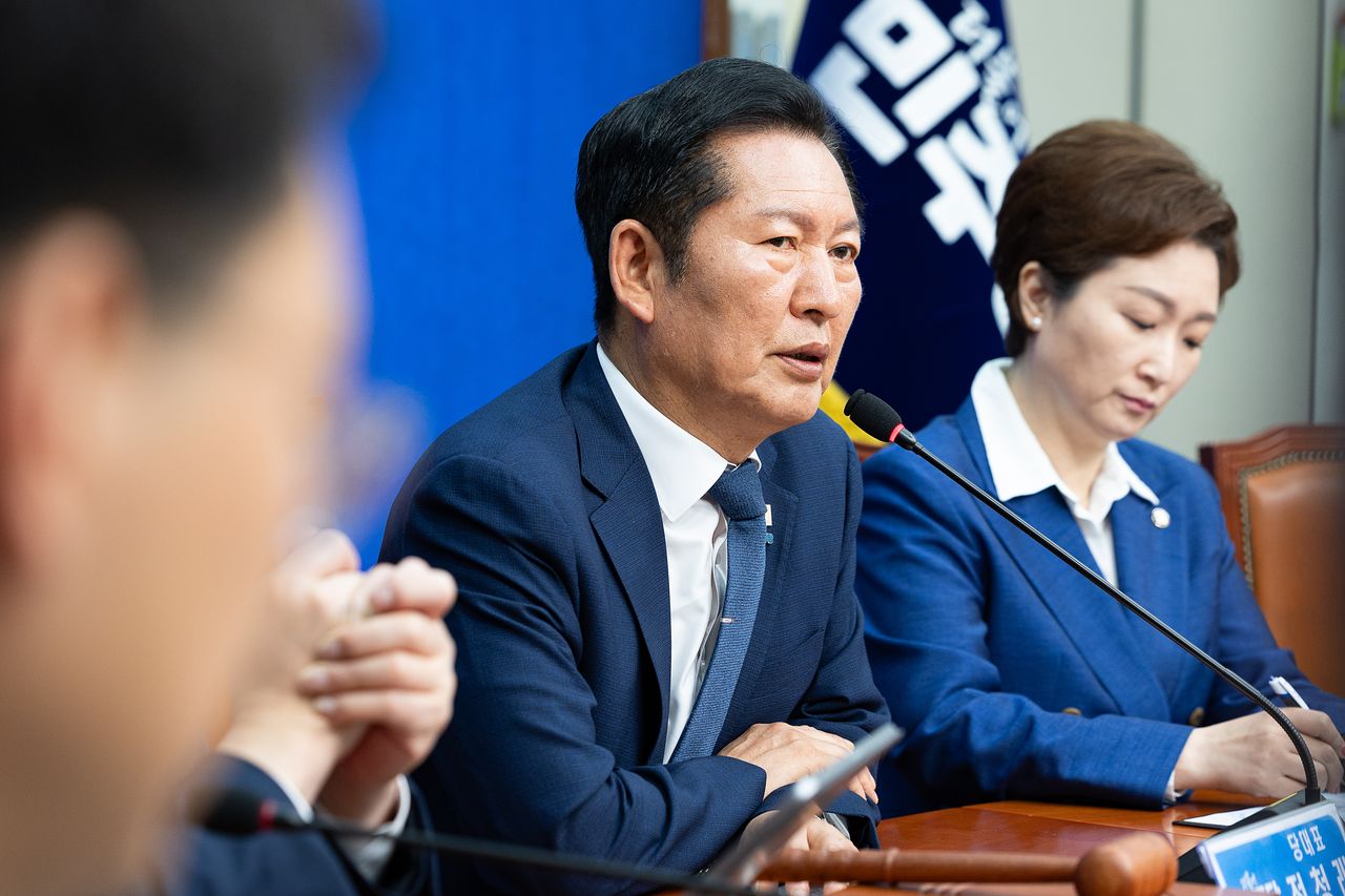 정청래 “국힘, 차라리 尹 옥중공천하라…개헌안엔 소신투표하길”