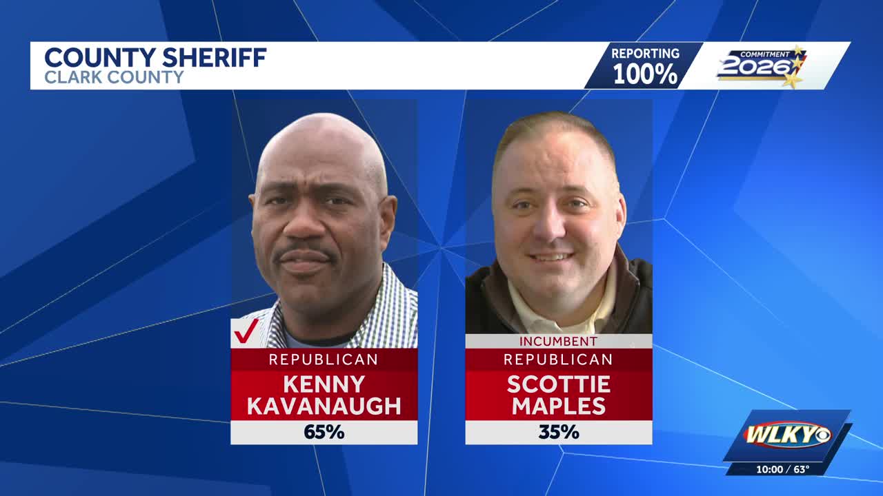 Clark County sheriff primary election results