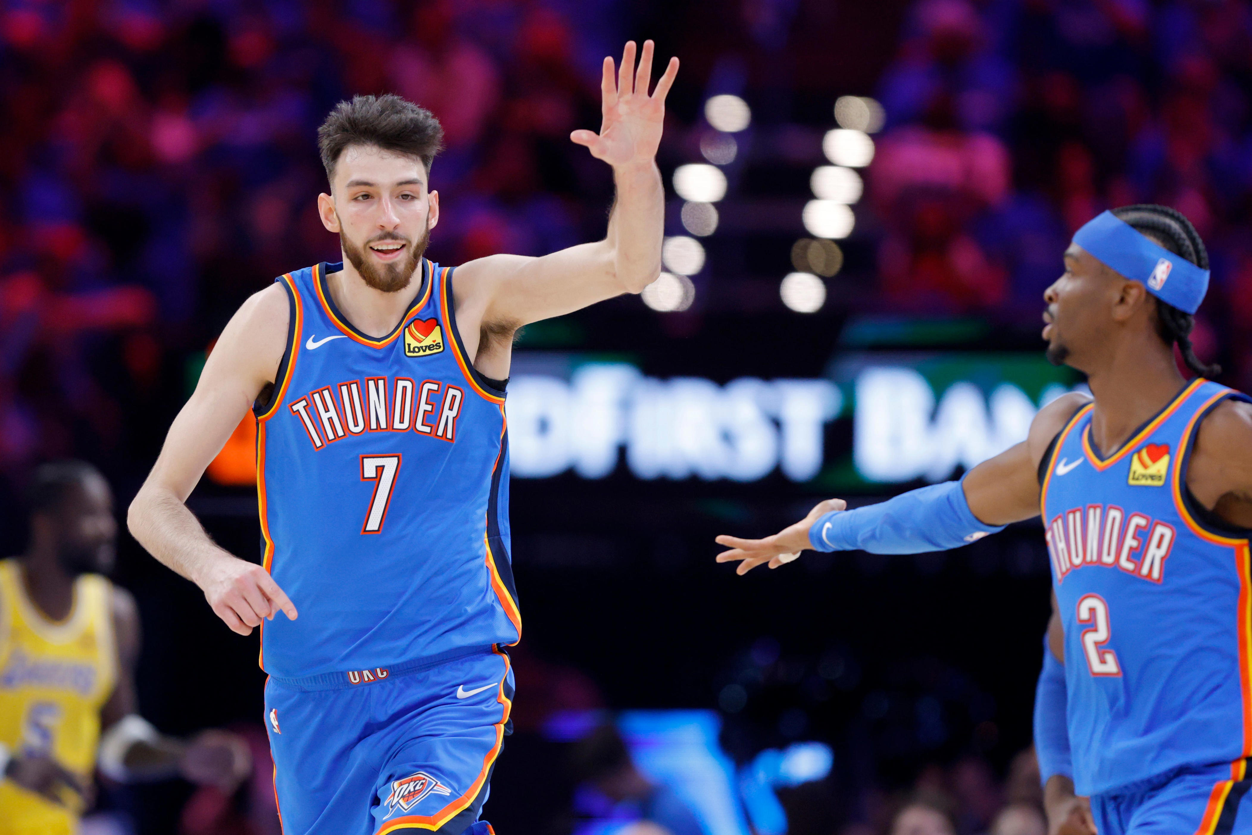 Shai Gilgeous-Alexander, OKC Thunder shake off rust to rout Lakers in ...