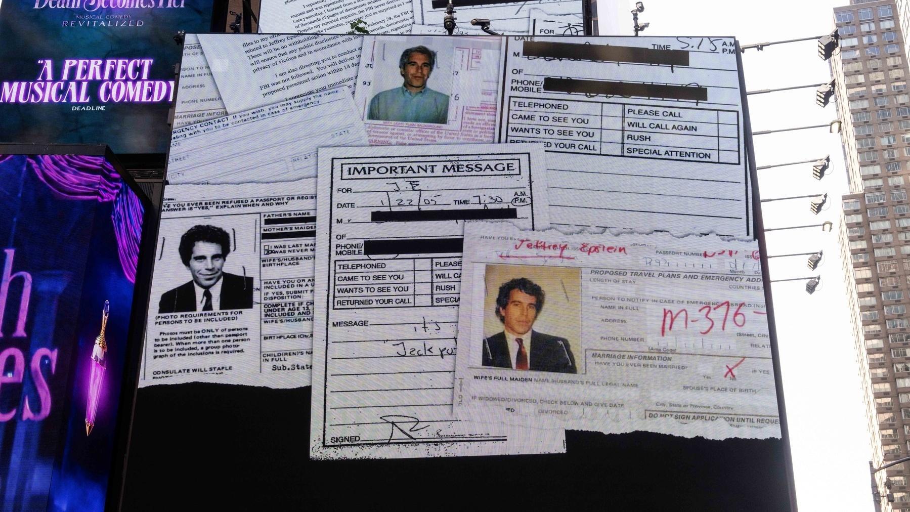A secret handwritten note in the Epstein case revealed