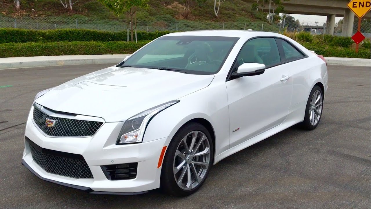 2016 Cadillac ATS-V coupe walkaround