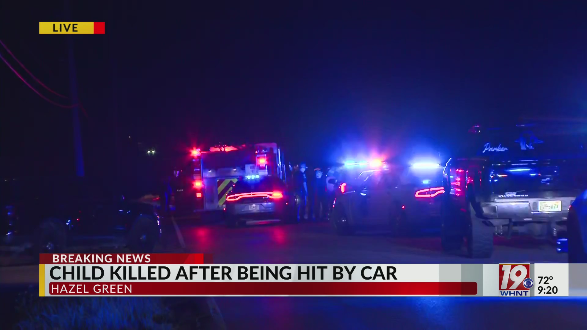 Child hit by vehicle, killed in Hazel Green | May 5, 2026 | News 19 at ...