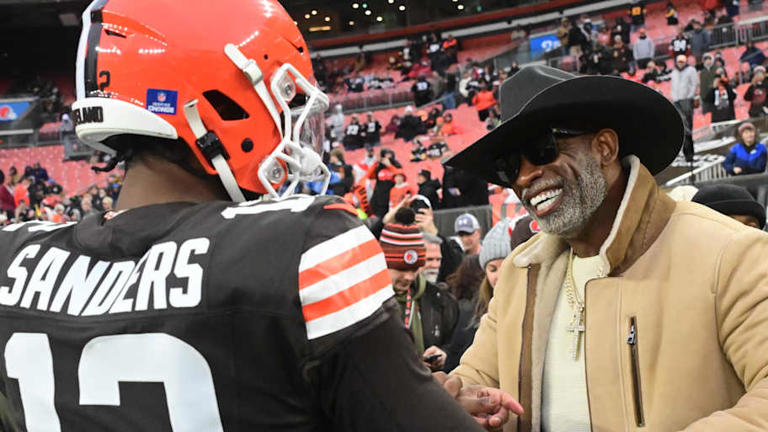 Shedeur Sanders shuts down questions about father Deion Sanders